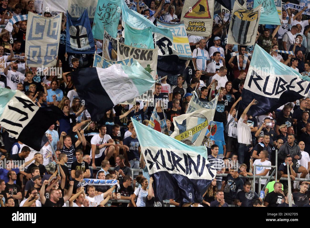22.08.2017., HNK Rijeka Stadium, Rijeka, Croatia - UEFA Champions ...