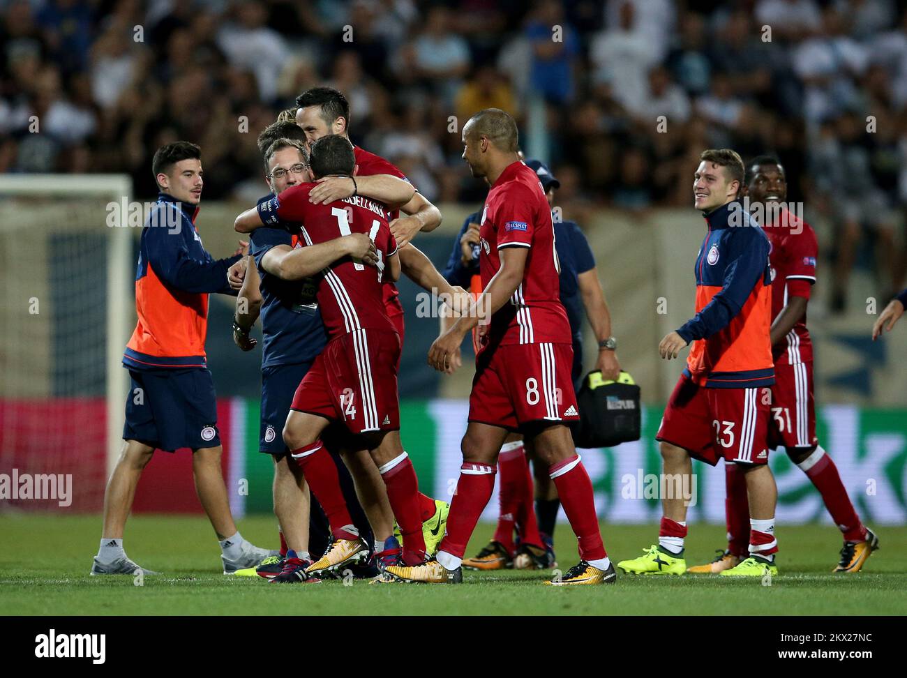 22.08.2017., HNK Rijeka Stadium, Rijeka, Croatia - UEFA Champions ...