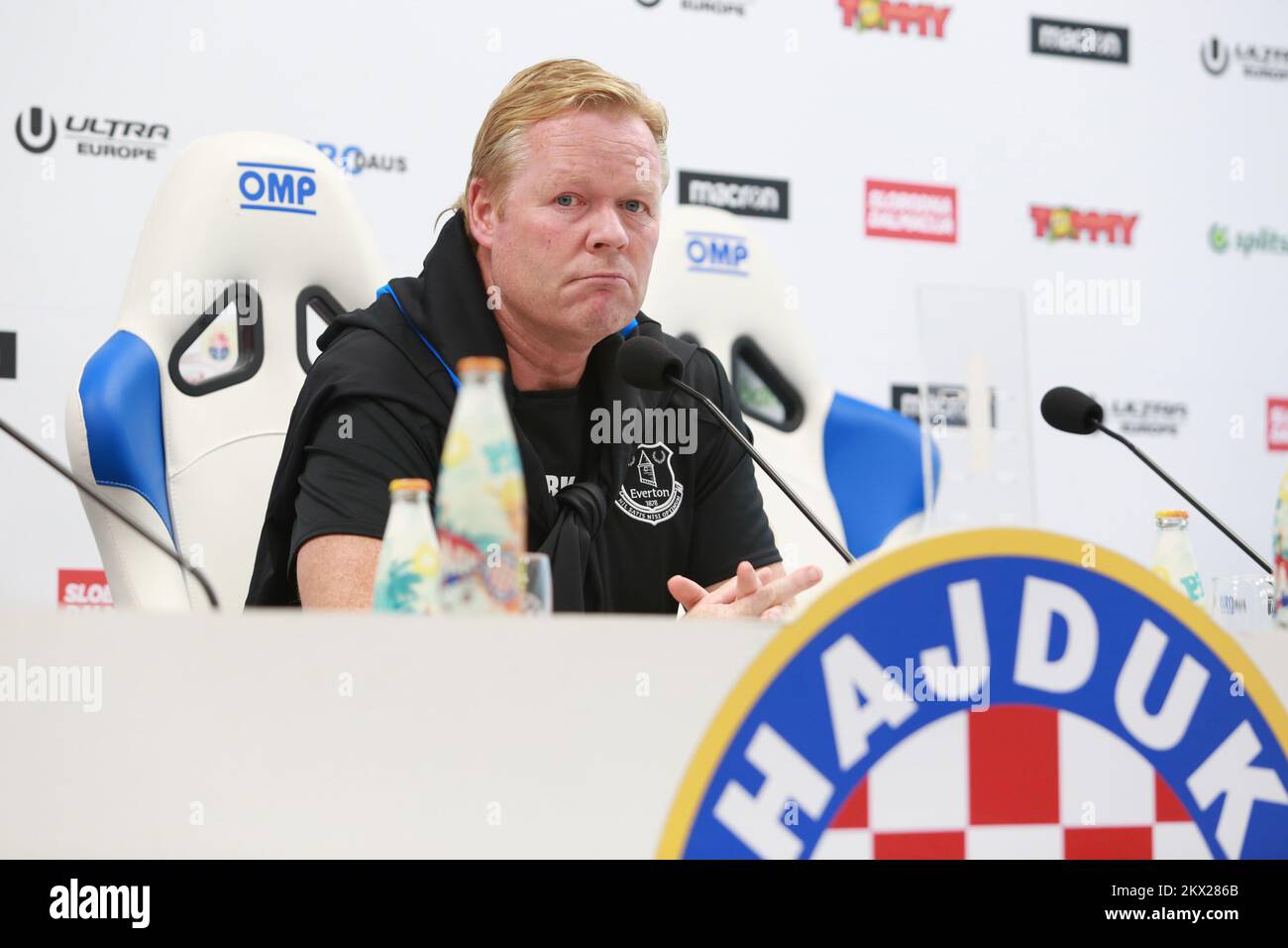 23.08.2017., Split, Croatia - Head coach Ronald Koeman of Everton F.C ...