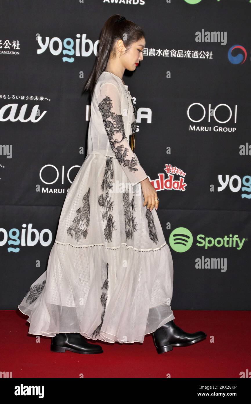 Osaka, Japan. 30th Nov, 2022. South Korean former skater Kim Yuna ...