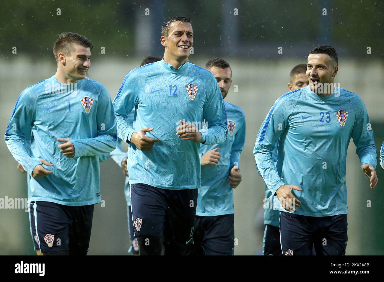 28.08.2017., Zagreb, Croatia - Training of the Croatian Football Team ...