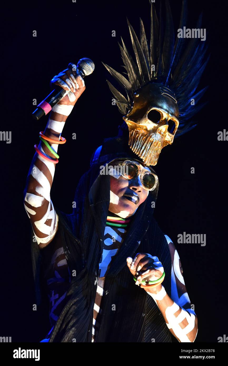 30.08.2017., Pula, Croatia - Grace Jones opened 6th Dimensions festival ...