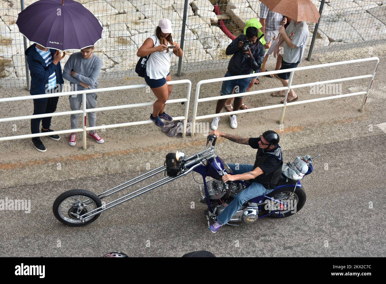 02.09.2017., Pula, Croatia - Moto defile on Vallelunga as part of 23rd ...