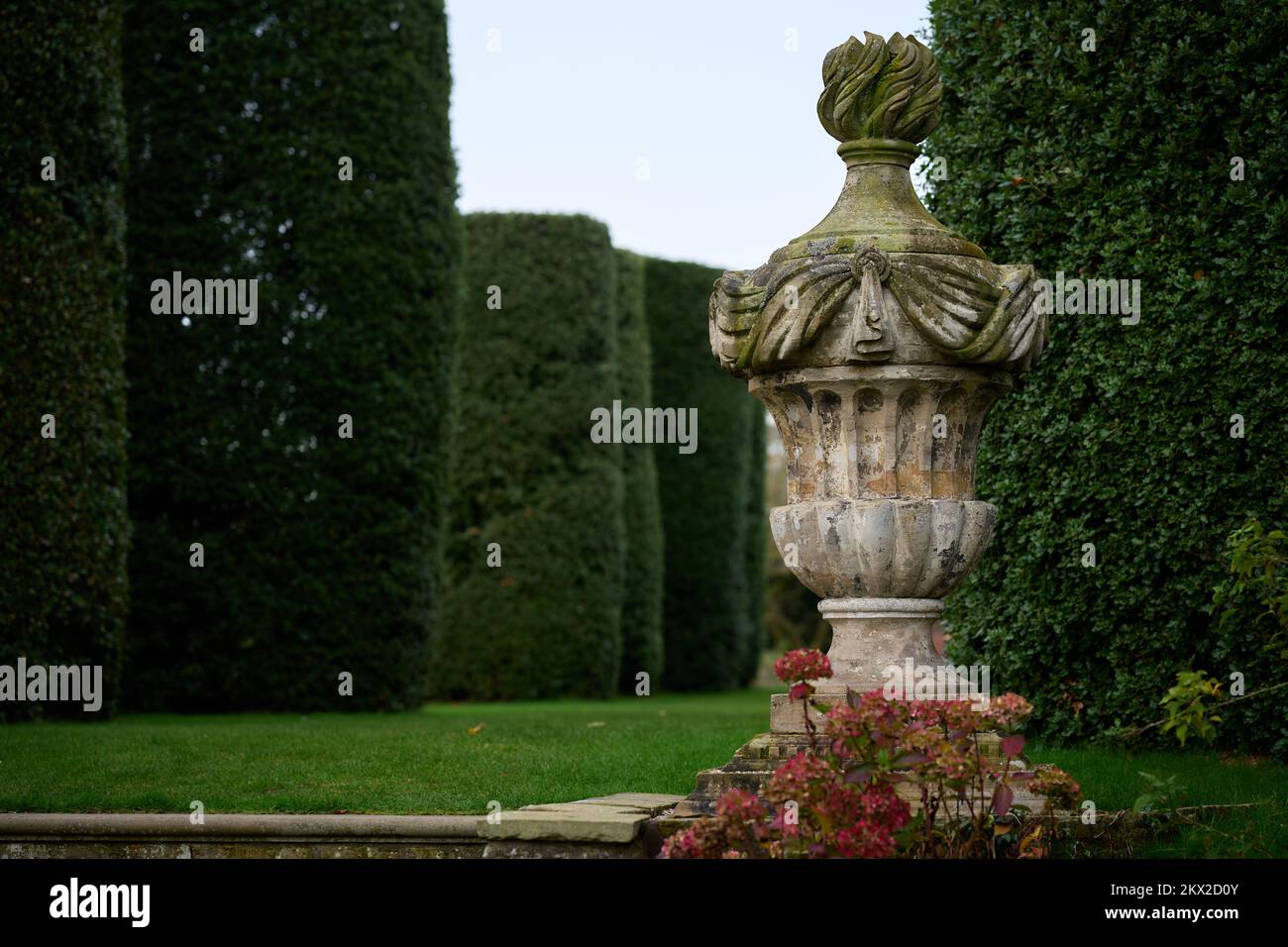 Arley Hall and Gardens pathway Stock Photo - Alamy