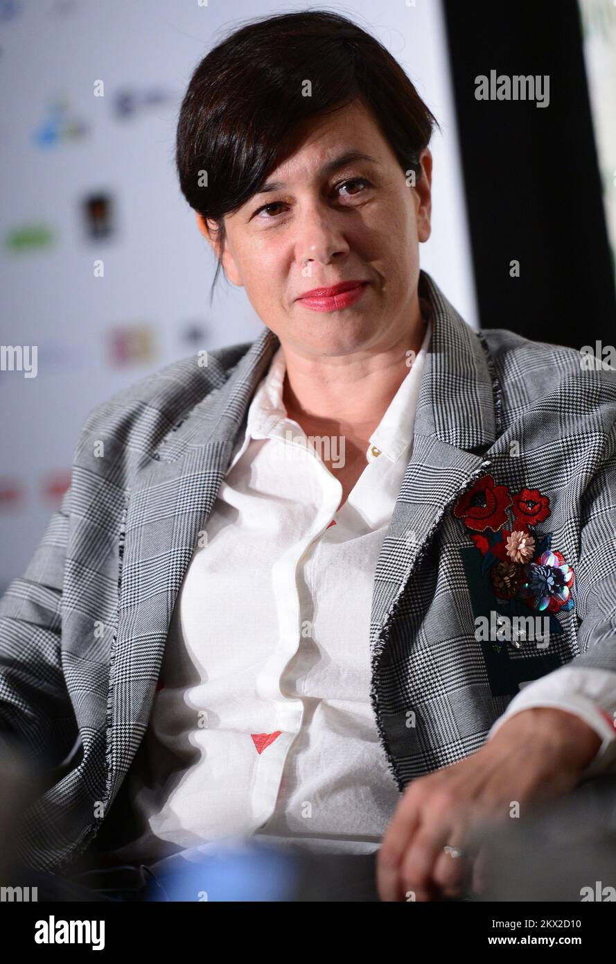 04.09.2017., Zagreb, Croatia - Olja Savicevic Ivancevic, author of the ...
