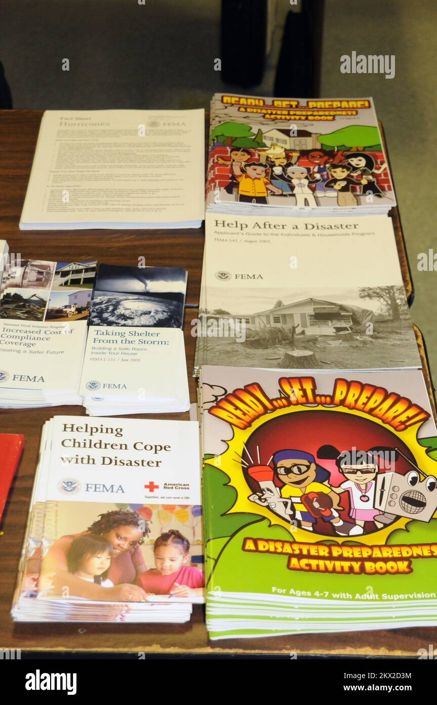 Printed fema materials hi-res stock photography and images - Alamy