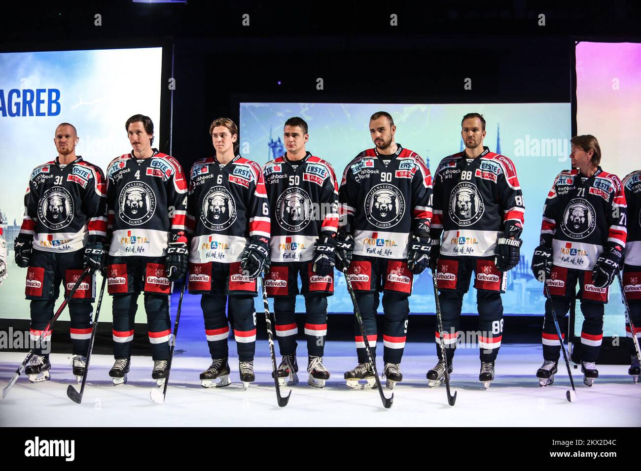 04.09.2017., Ice Hall of Dom sportova, Zagreb, Croatia - KHL Medvescak ...
