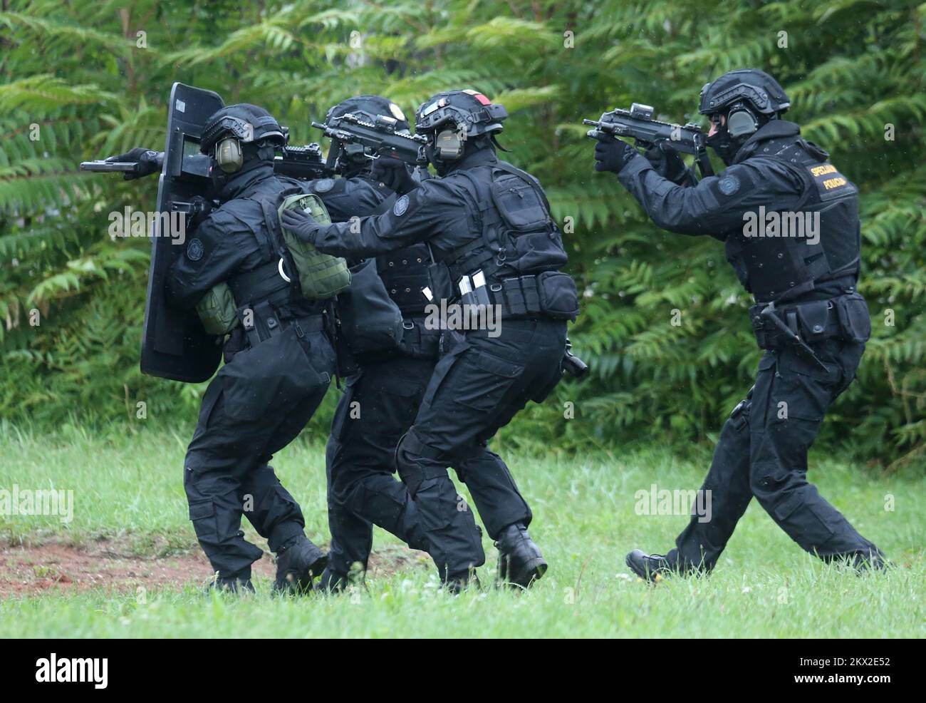 07.09.2017., Zagreb, Croatia - 27th anniversary of Anti-Terrorist Unit ...