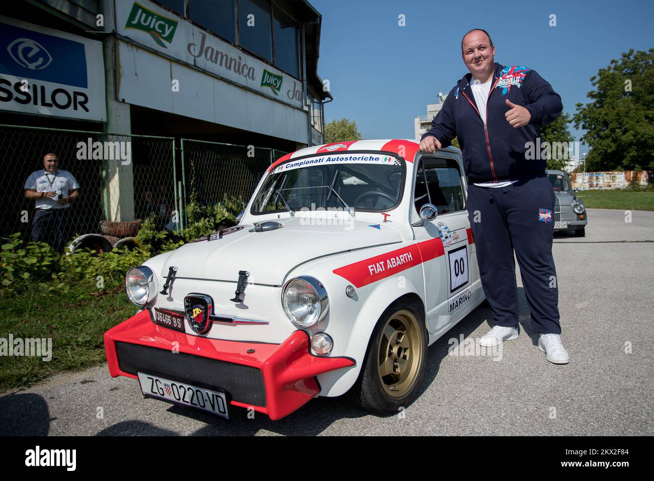 09.09.2017., Zagreb, Croatia - Driver Damir Vidakovic performed as a ...
