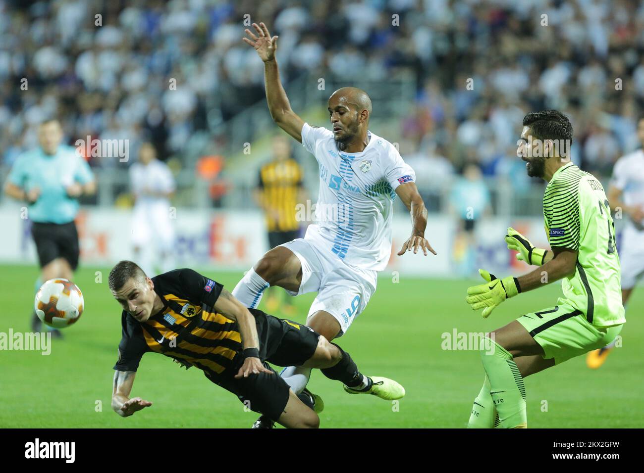 14.09.2017., Rijeka, Croatia - UEFA Europa League, group D, HNK Rijeka ...