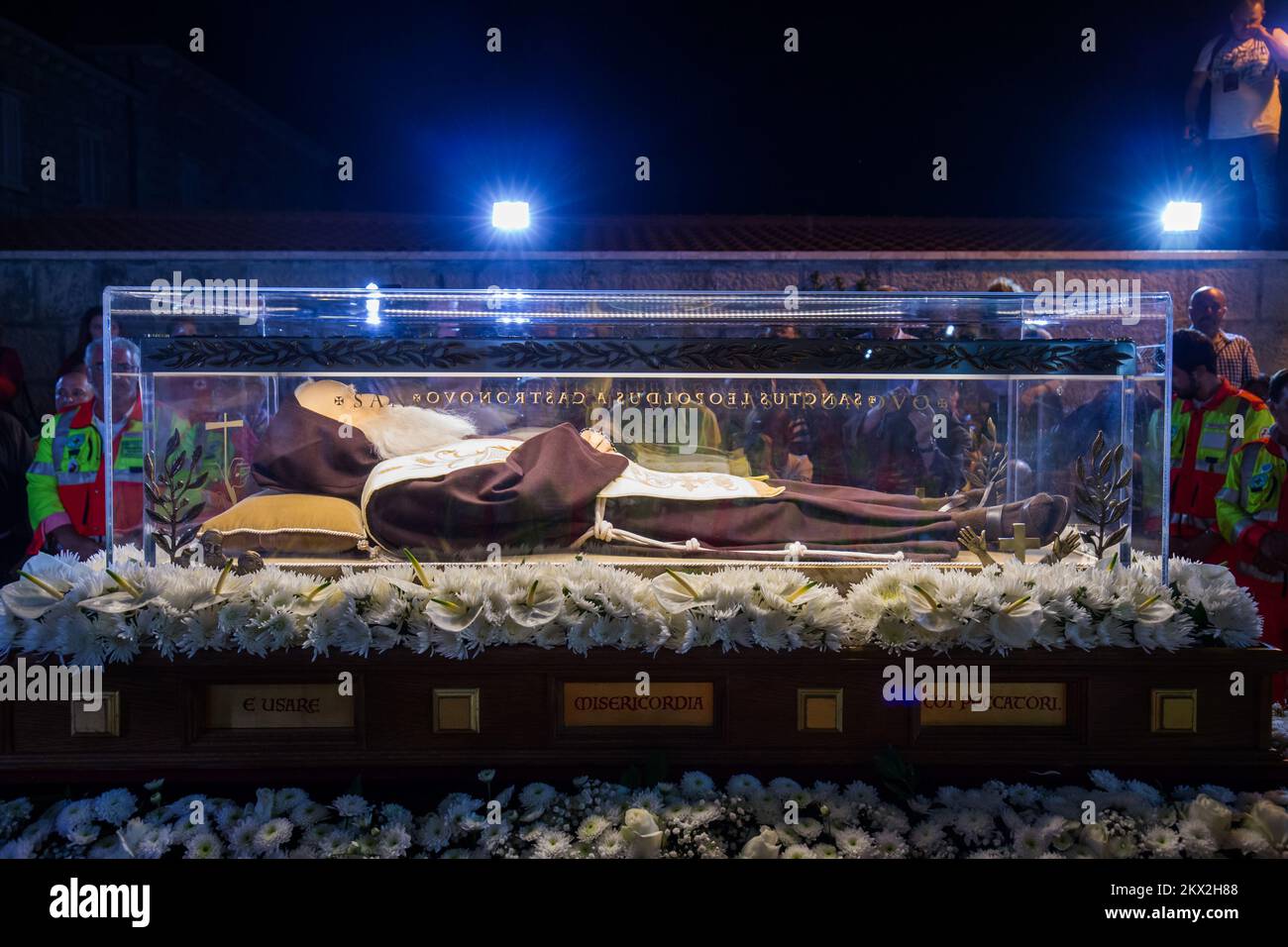 16.09.2017., Dubrovnik, Croatia - Incorrupt Body of Saint Leopold ...
