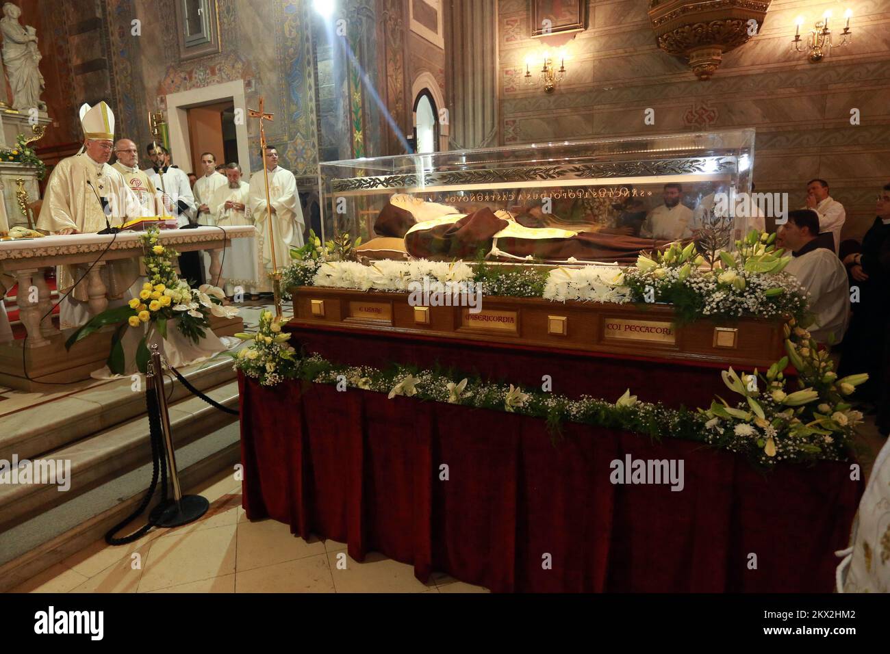 17.09.2017., Split, Croatia - Incorrupt Body of Saint Leopold Bogdan ...