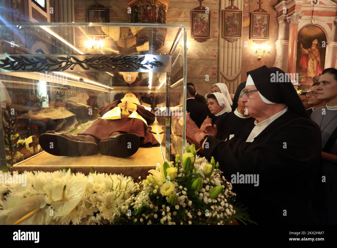 17.09.2017., Split, Croatia - Incorrupt Body of Saint Leopold Bogdan ...