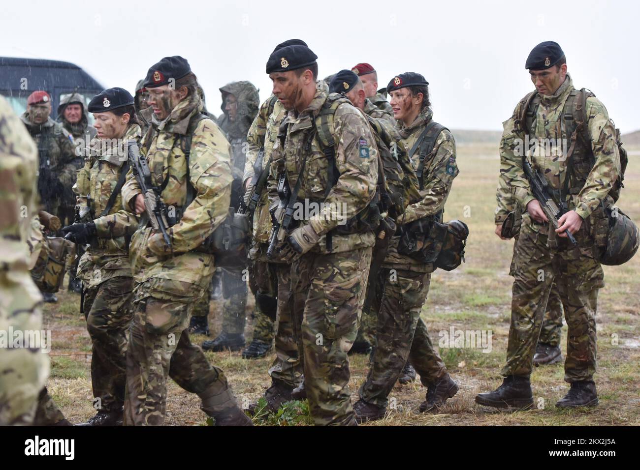 19.09.2017, Knin, Croatia - Military Exercise "SAVA STAR 17" of Croatia ...