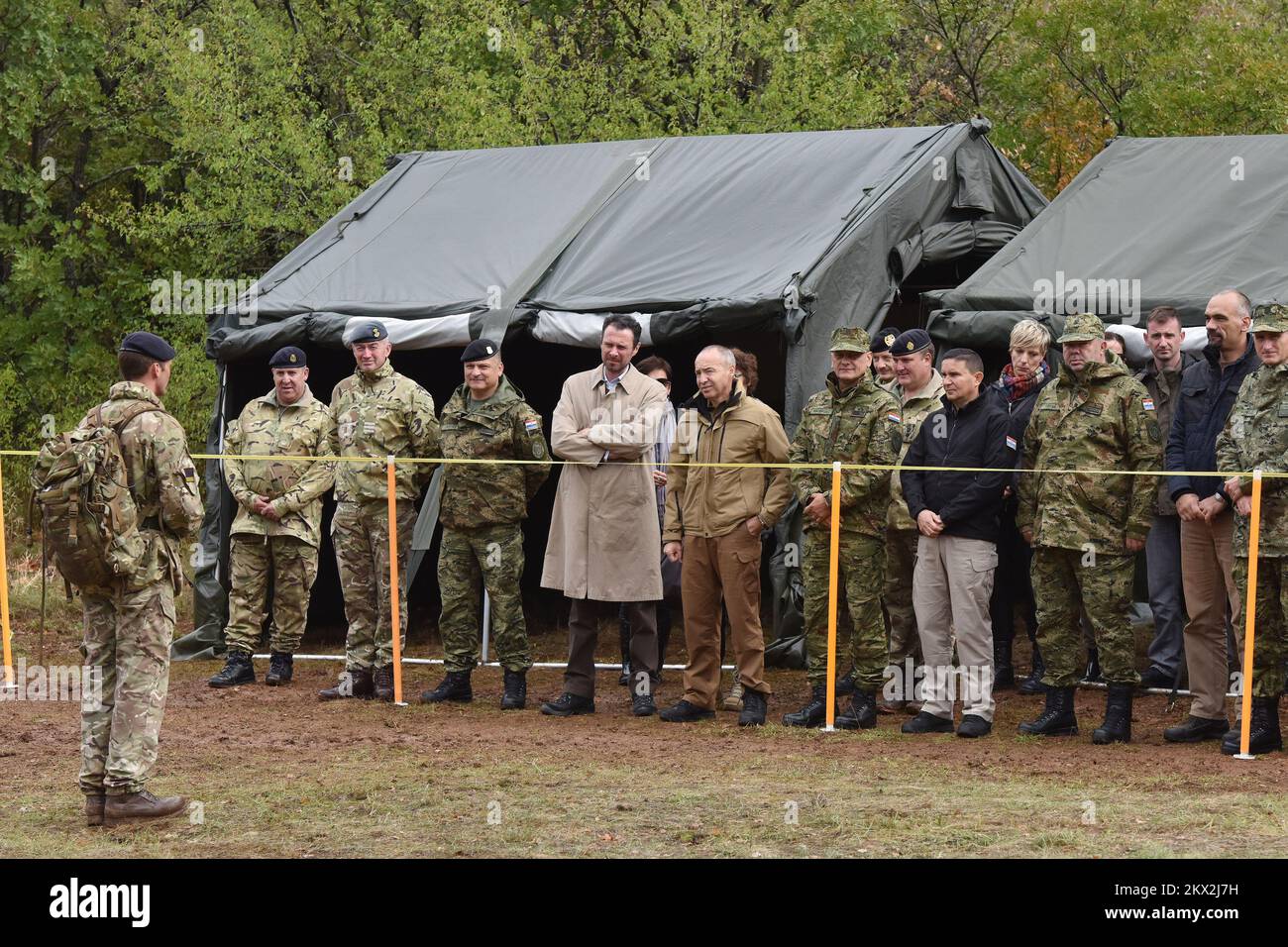 19.09.2017, Knin, Croatia - Military Exercise "SAVA STAR 17" of Croatia ...