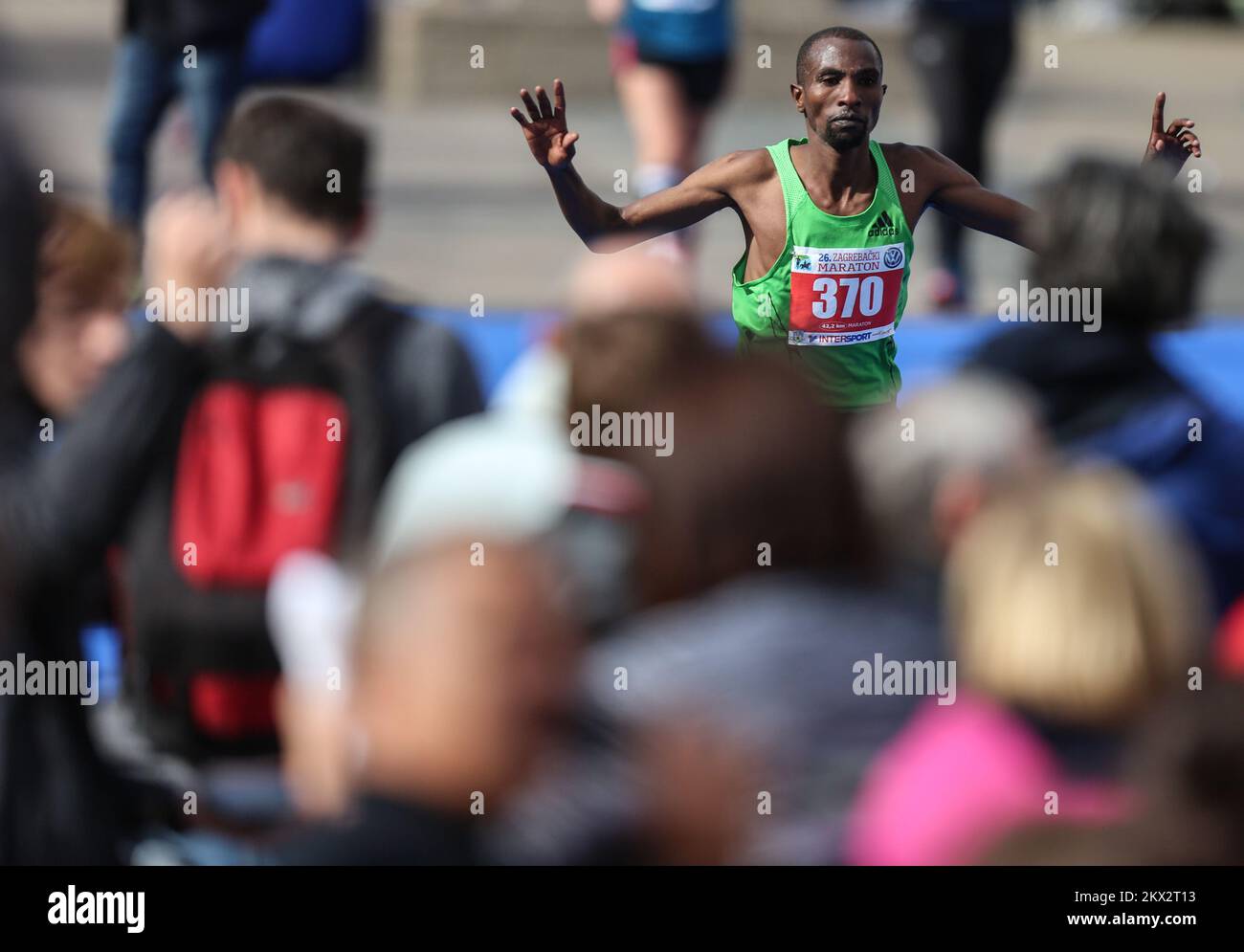 08.10.2017., Zagreb , Croatia - 26th Zagreb Marathon .The Zagreb ...