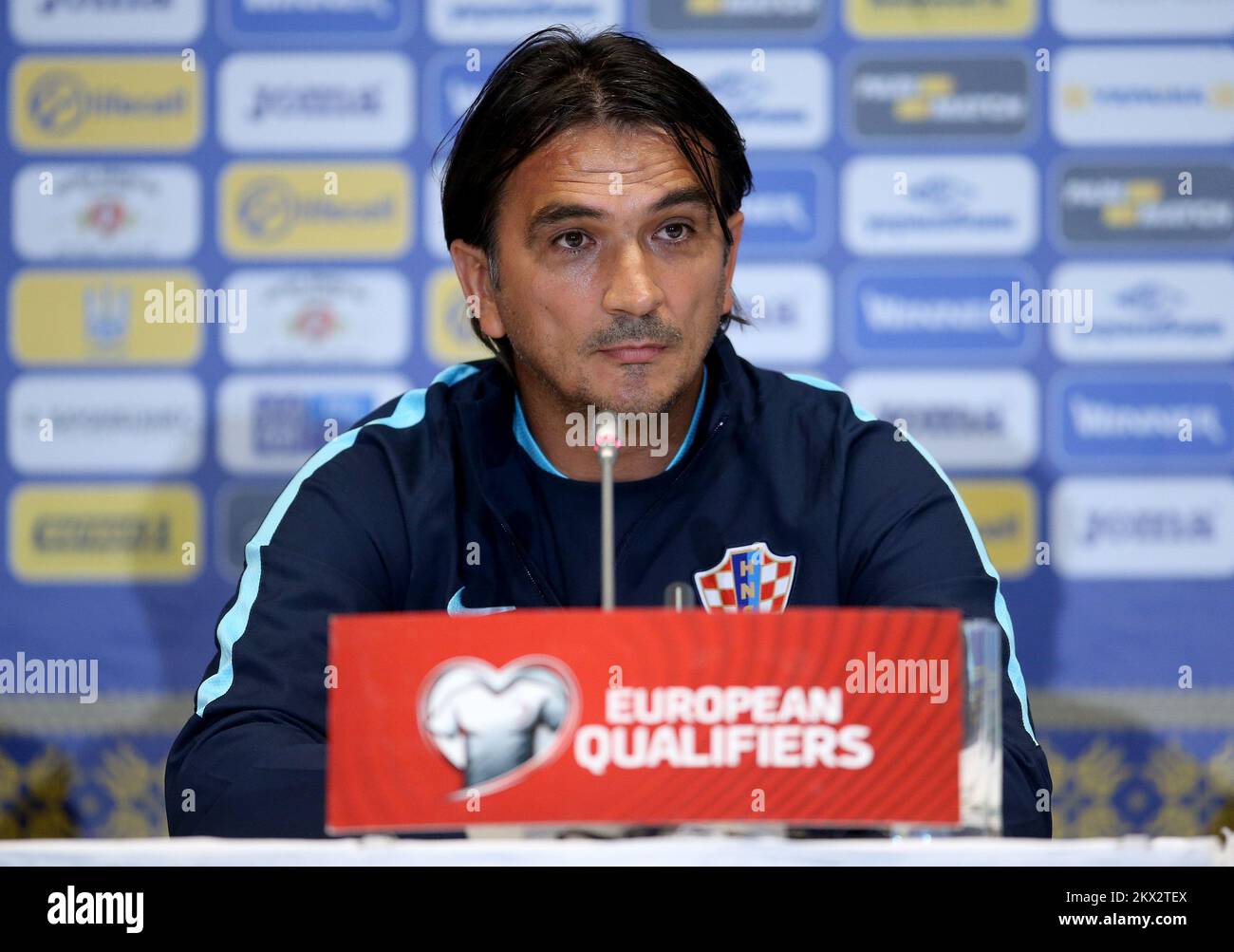 08.10.2017.,Kiev, Ukraine - Croatian National Team Coach Zlatko Dalic ...
