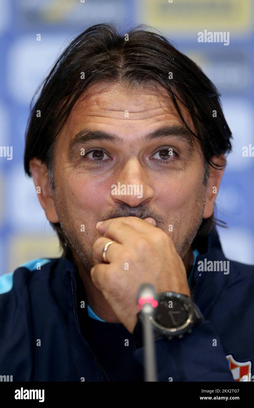08.10.2017.,Kiev, Ukraine - Croatian National Team Coach Zlatko Dalic ...