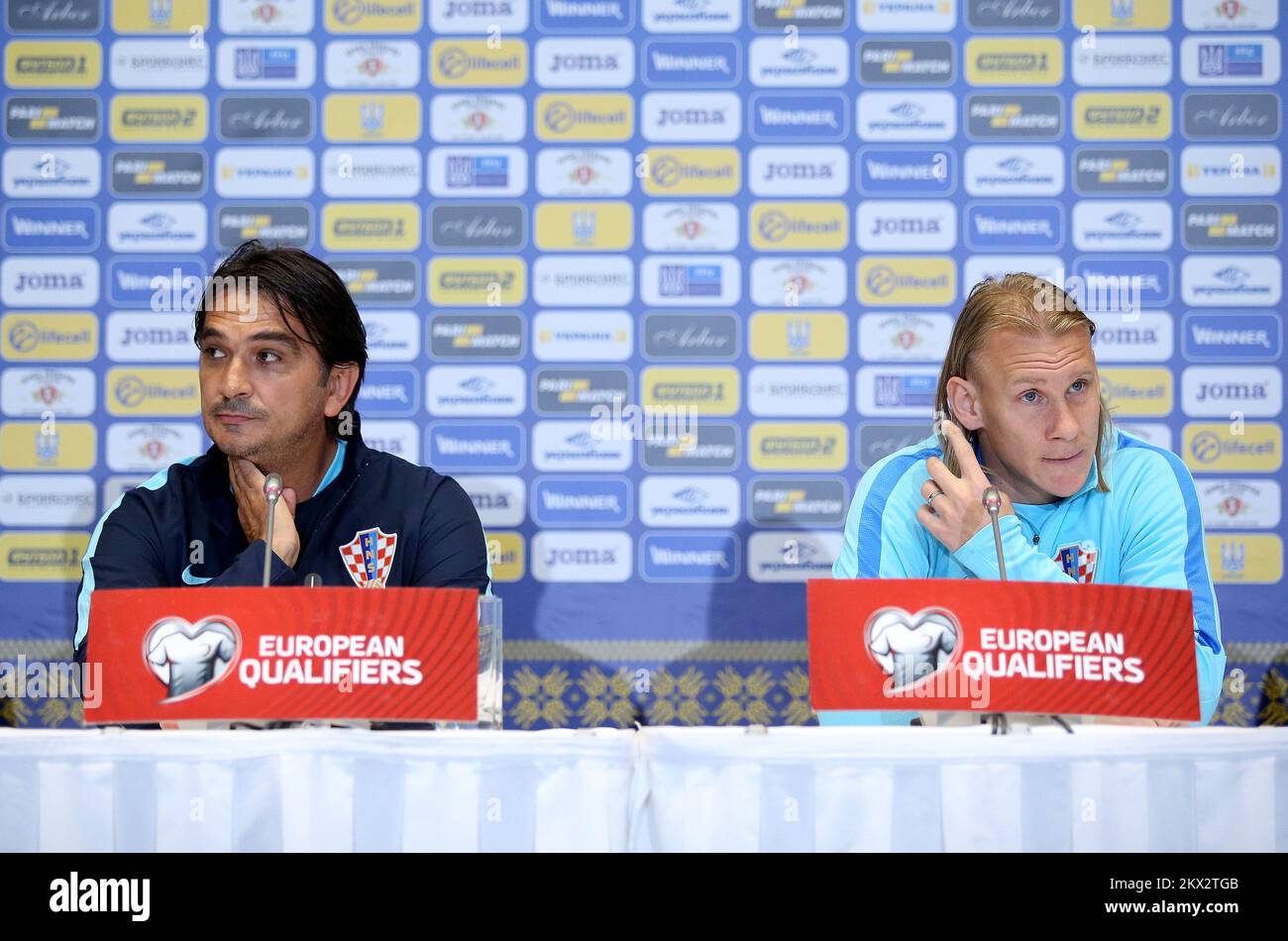 08.10.2017.,Kiev, Ukraine - Croatian National Team Coach Zlatko Dalic ...