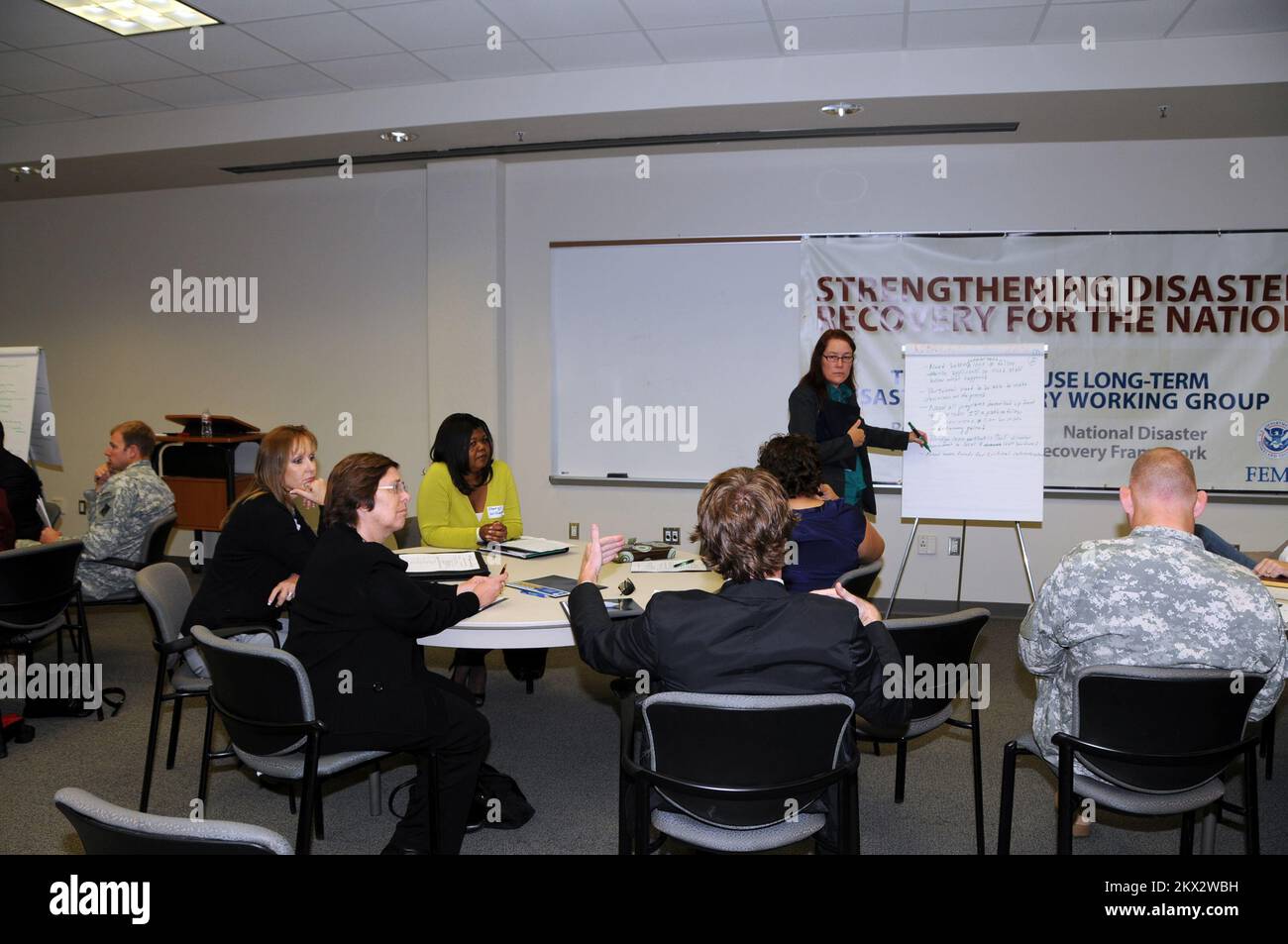 White house long term disaster recovery working group hi-res stock ...