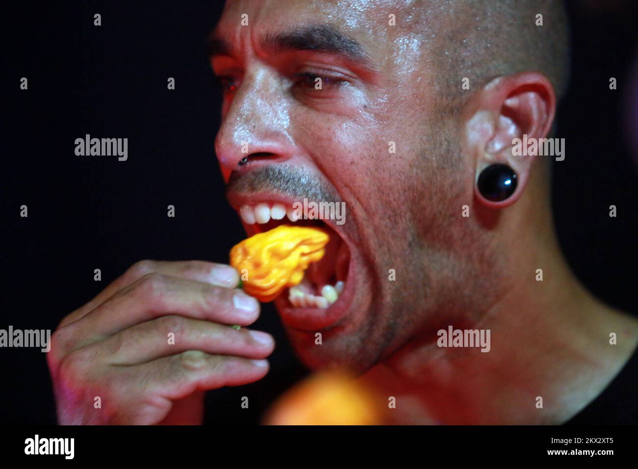 14.10.2017., Split, Croatia - Third edition of chilli marathon at Kocka ...