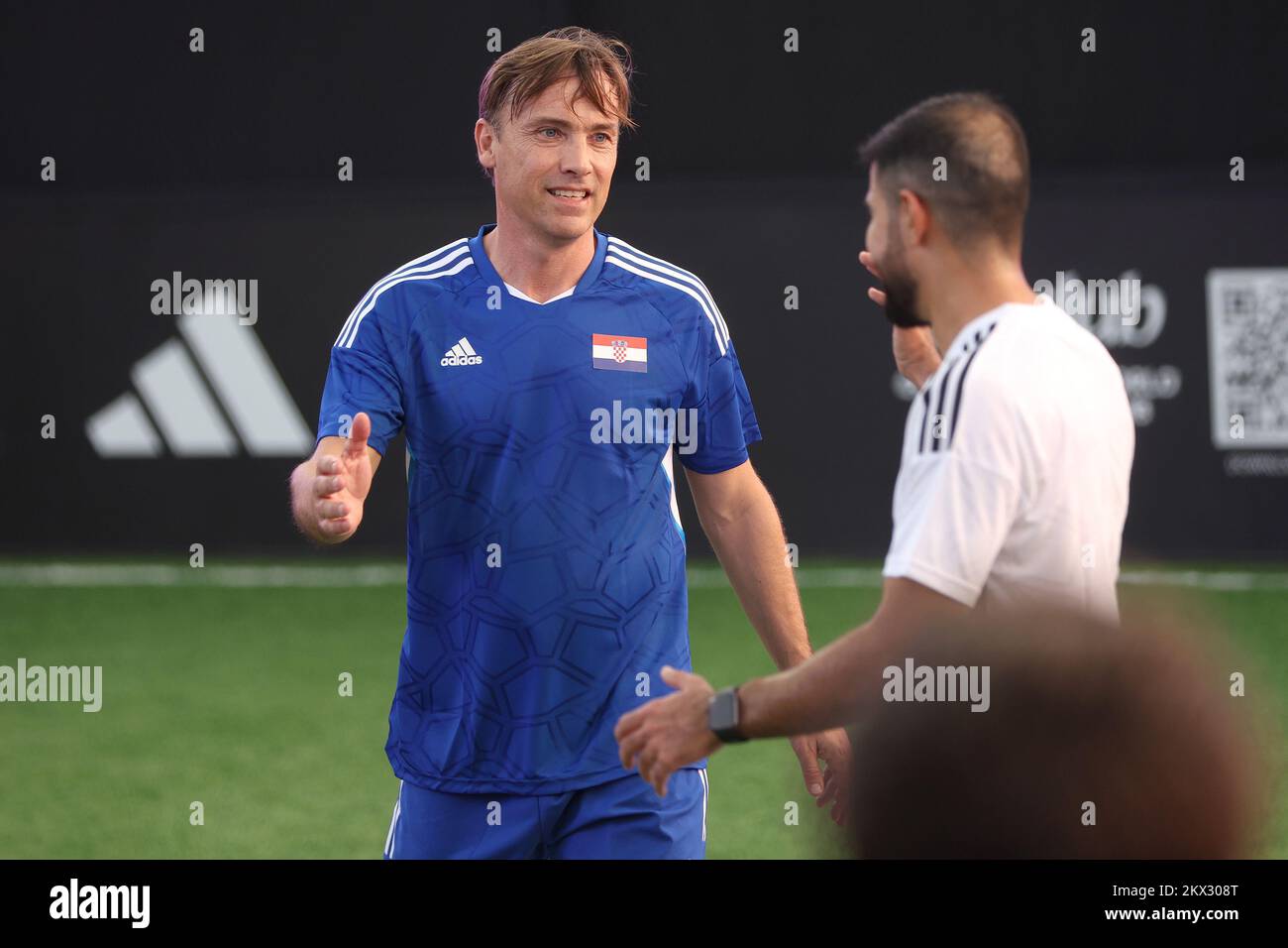 Croatian former footballer and FIFA Legend Dario Simic plays for ...