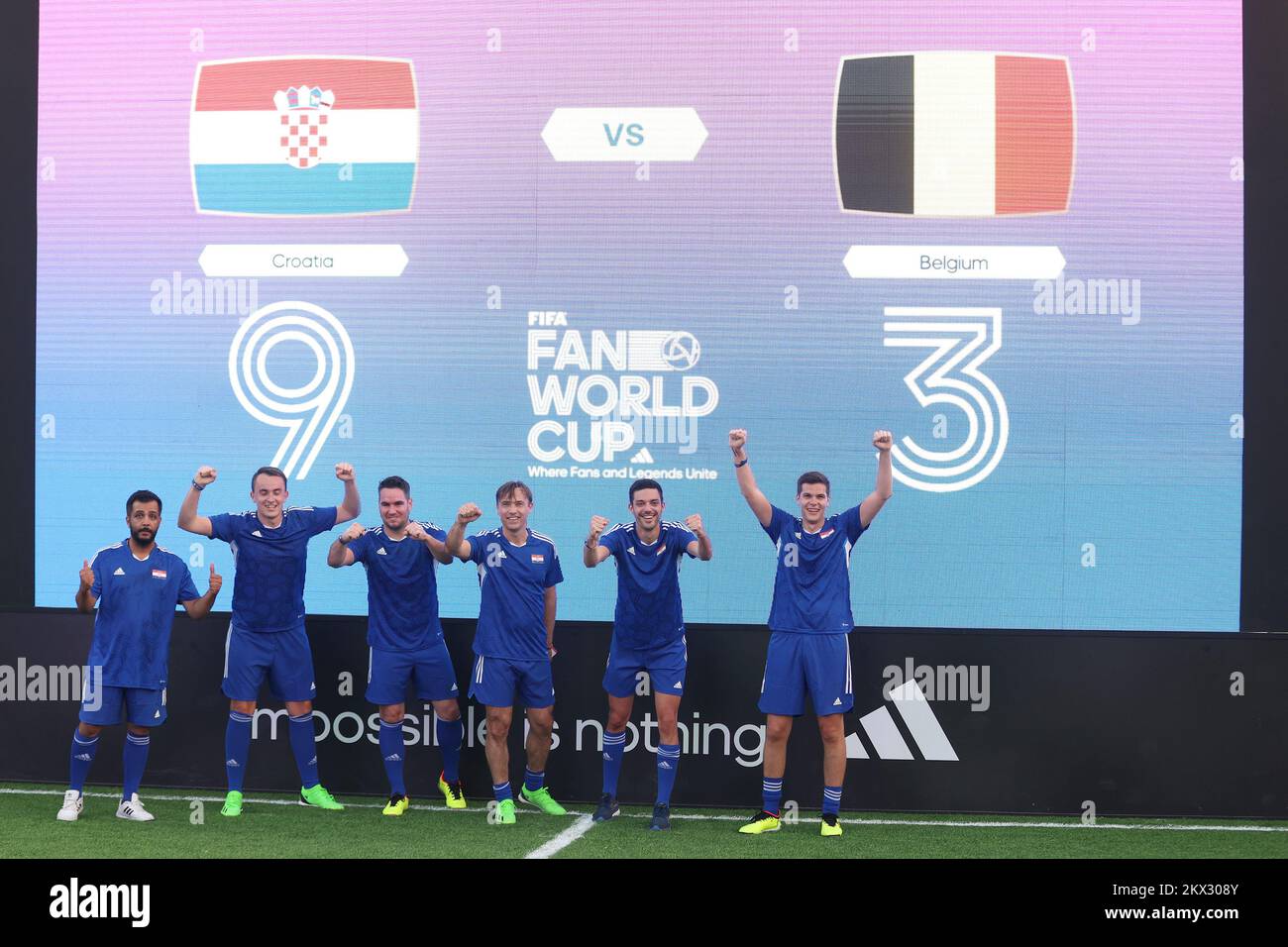 Croatian former footballer and FIFA Legend Dario Simic plays for ...