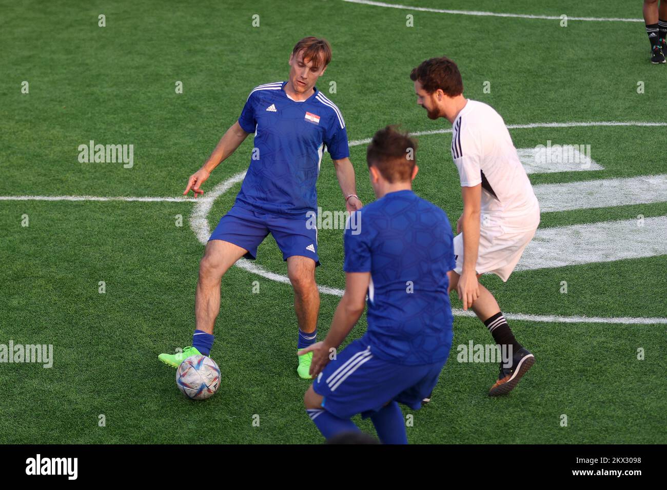 Croatian former footballer and FIFA Legend Dario Simic plays for ...