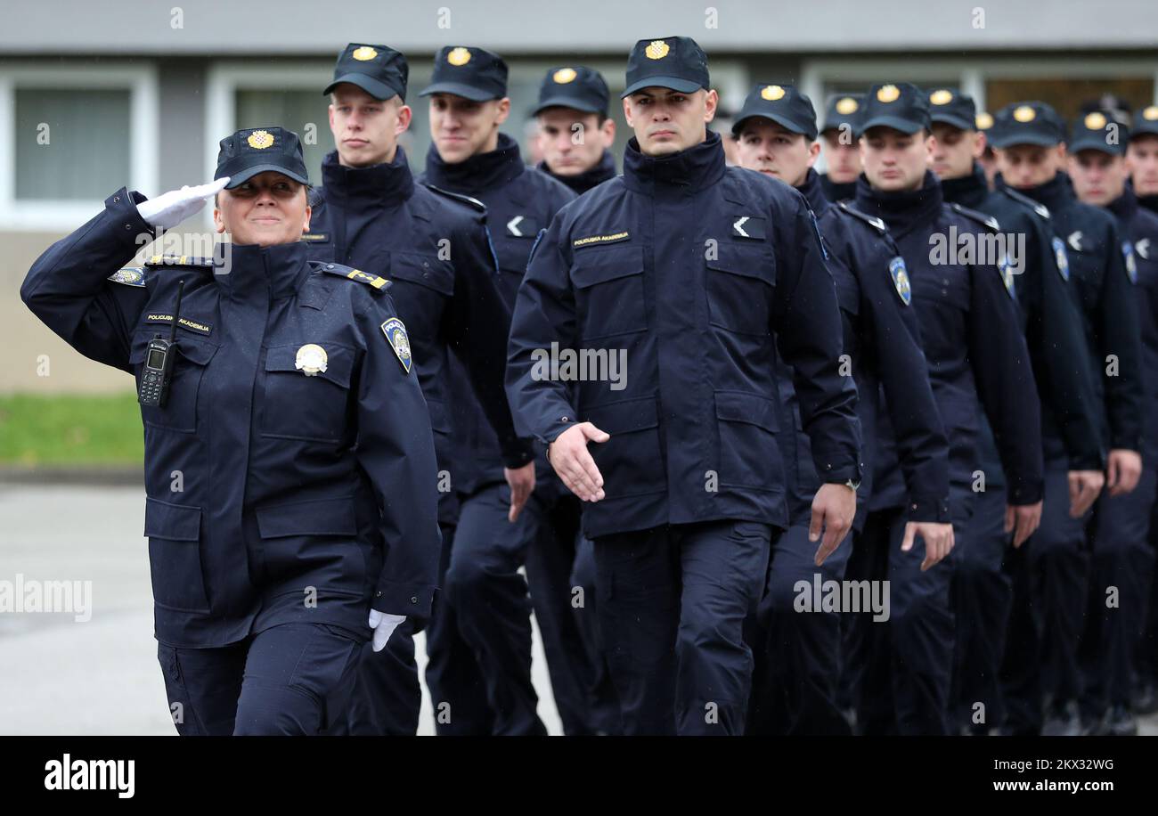 23.10.2017., Croatia, Zagreb - Police Academy held ceremony marking the ...