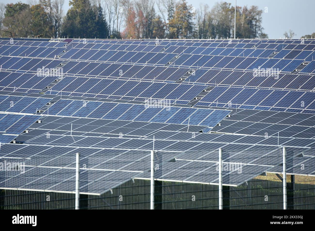 Solar campus with photovoltaic research power plant of EnergieAG in ...