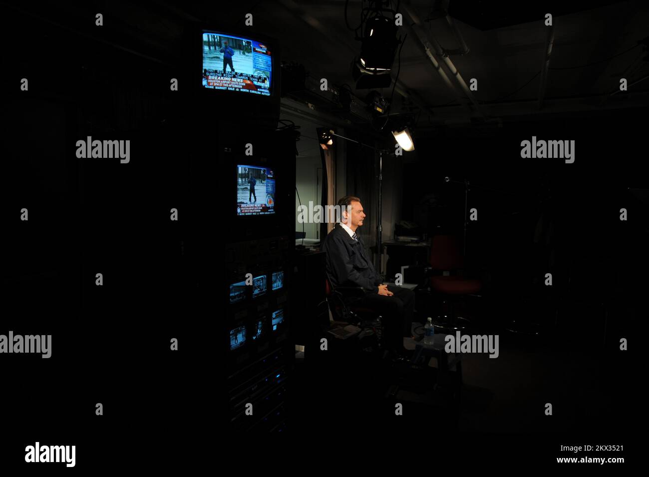 FEMA Administrator David Paulison in the FEMA Video Studio ...