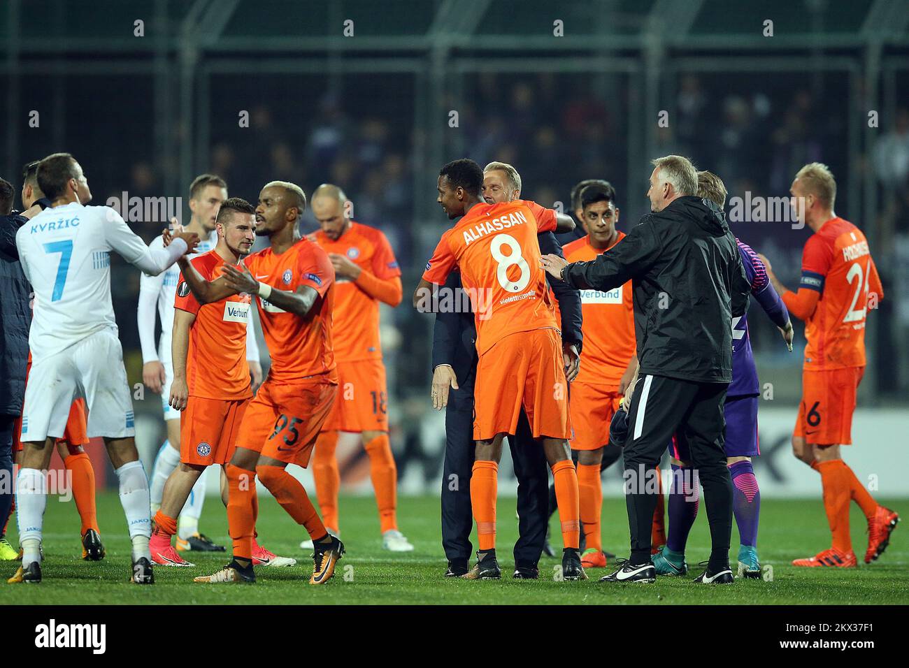 02.11.2017., Rijeka, Croatia - UEFA Europa League, group D, round 4 ...