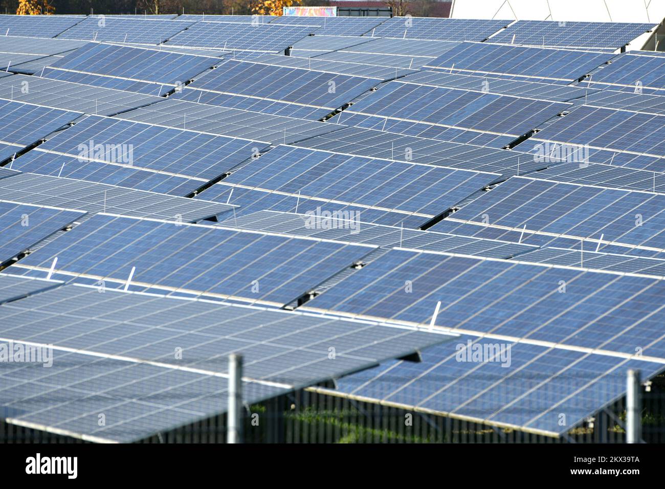 Solar campus with photovoltaic research power plant of EnergieAG in ...