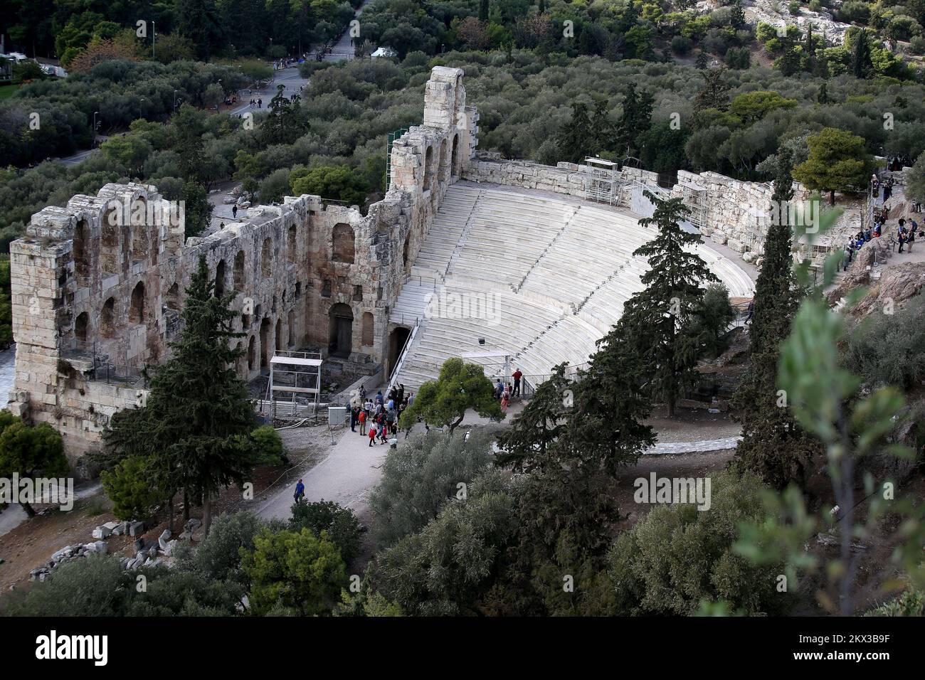 11.11.2017., Athens, Greece - The Acropolis of Athens is an ancient ...
