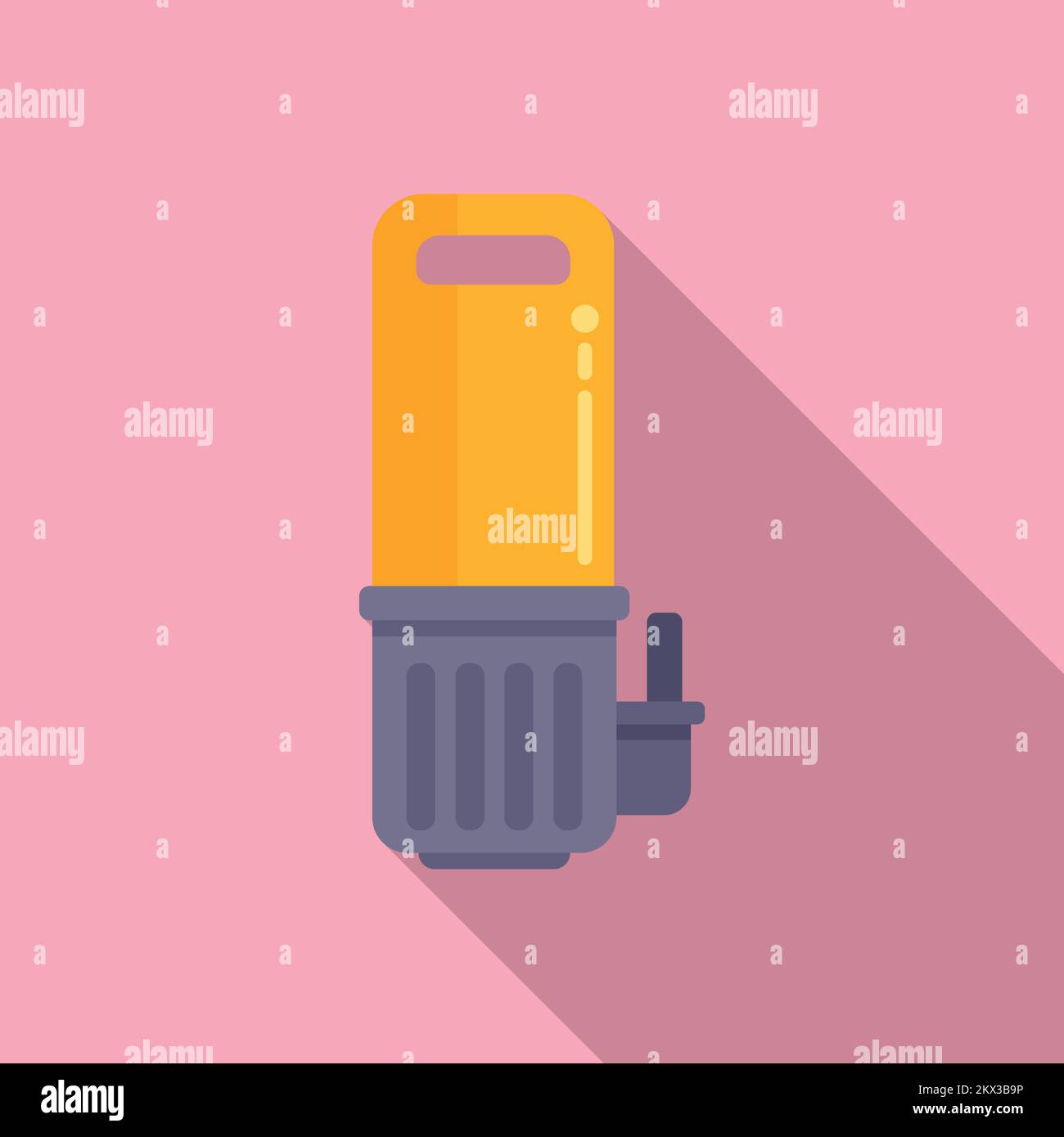 Compressor instrument icon flat vector. Air machine. Spray tool Stock ...