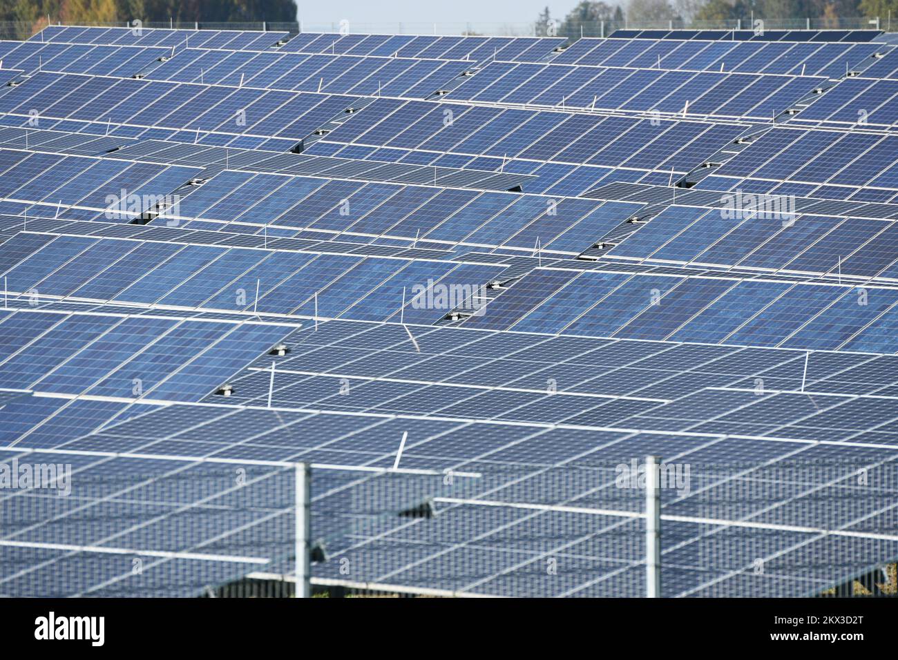 Solar campus with photovoltaic research power plant of EnergieAG in ...