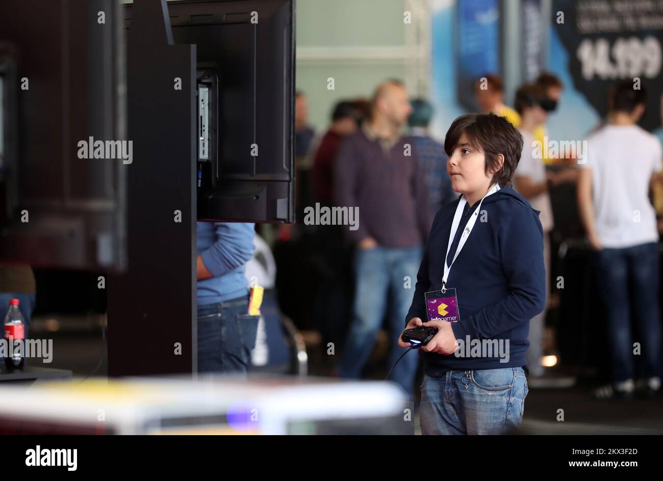 21.11.2017., Zagreb, Croatia - Computer games fans gather at the Sixth ...