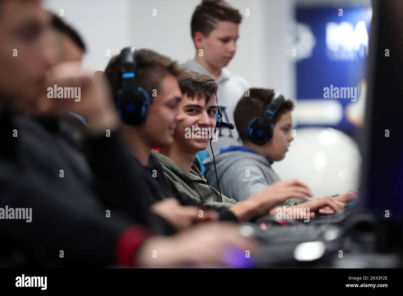21.11.2017., Zagreb, Croatia - Computer games fans gather at the Sixth ...
