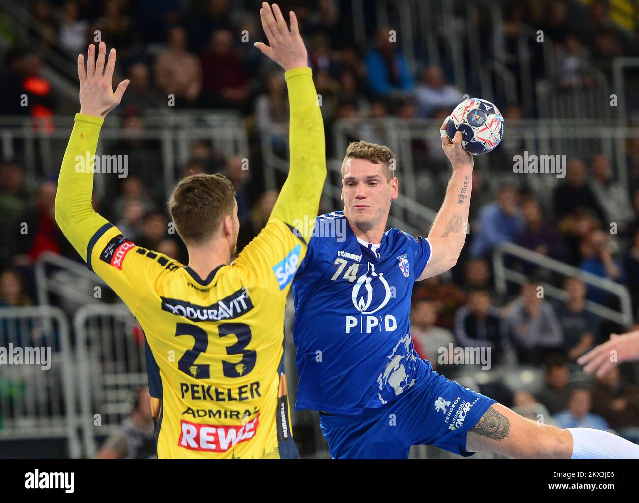 29.11.2017., Arena Zagreb, Zagreb, Croatia - VELUX EHF Champions League ...