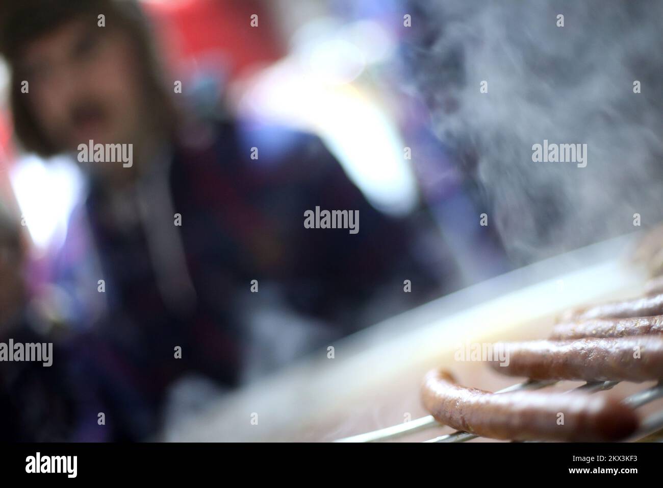 01.12.2017., Zagreb, Croatia - Atrium of the Archaeological Museum ...