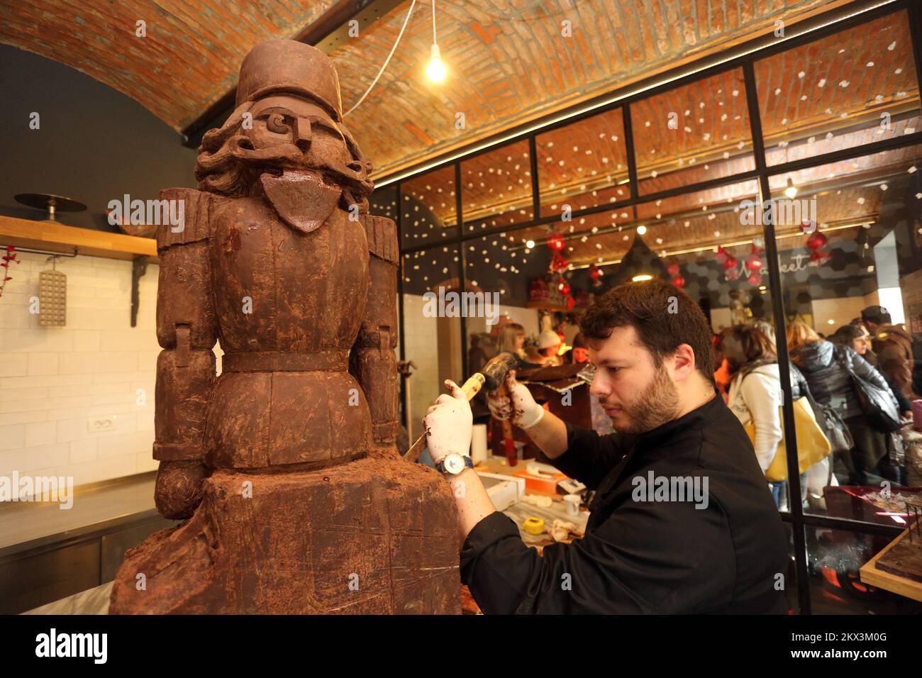 Giant Chocolate Sculpture