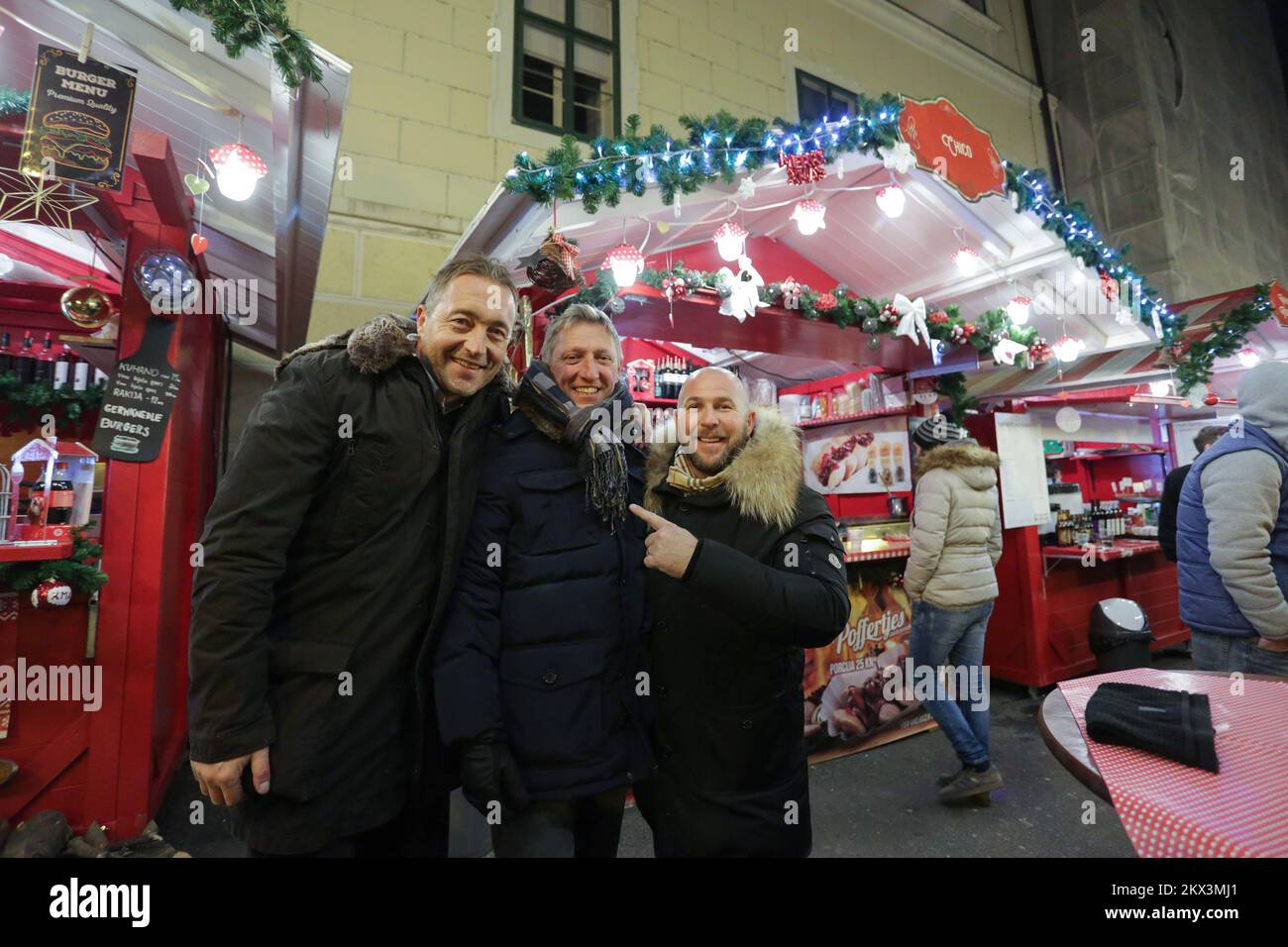 02.12.2017. Zagreb, Croatia - Former Croatian-Belgian football striker ...