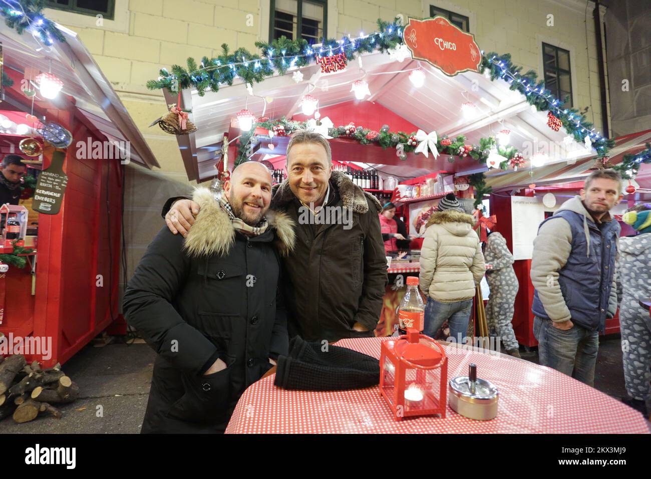 02.12.2017. Zagreb, Croatia - Former Croatian-Belgian football striker ...