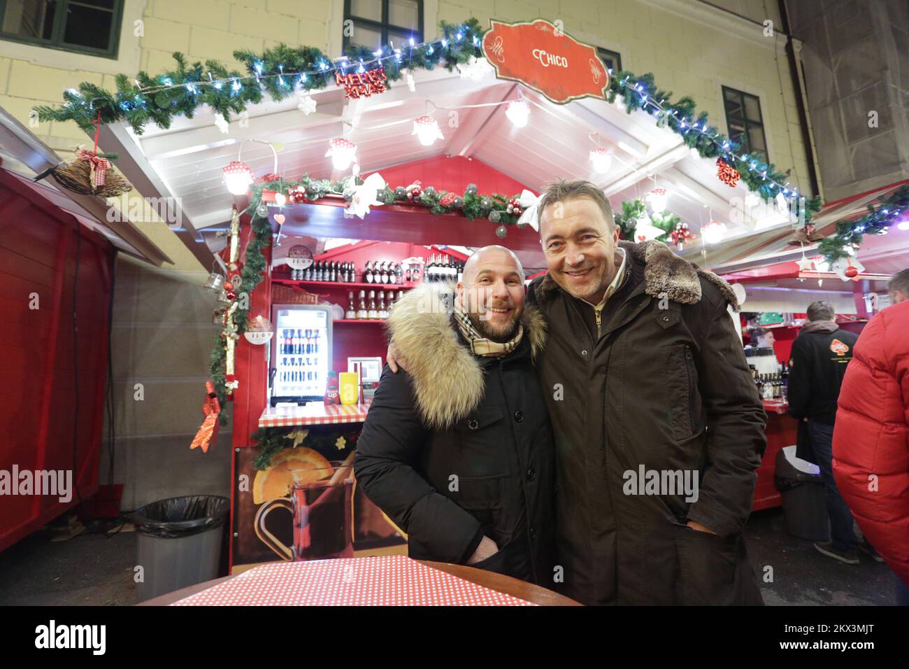 02.12.2017. Zagreb, Croatia - Former Croatian-Belgian football striker ...
