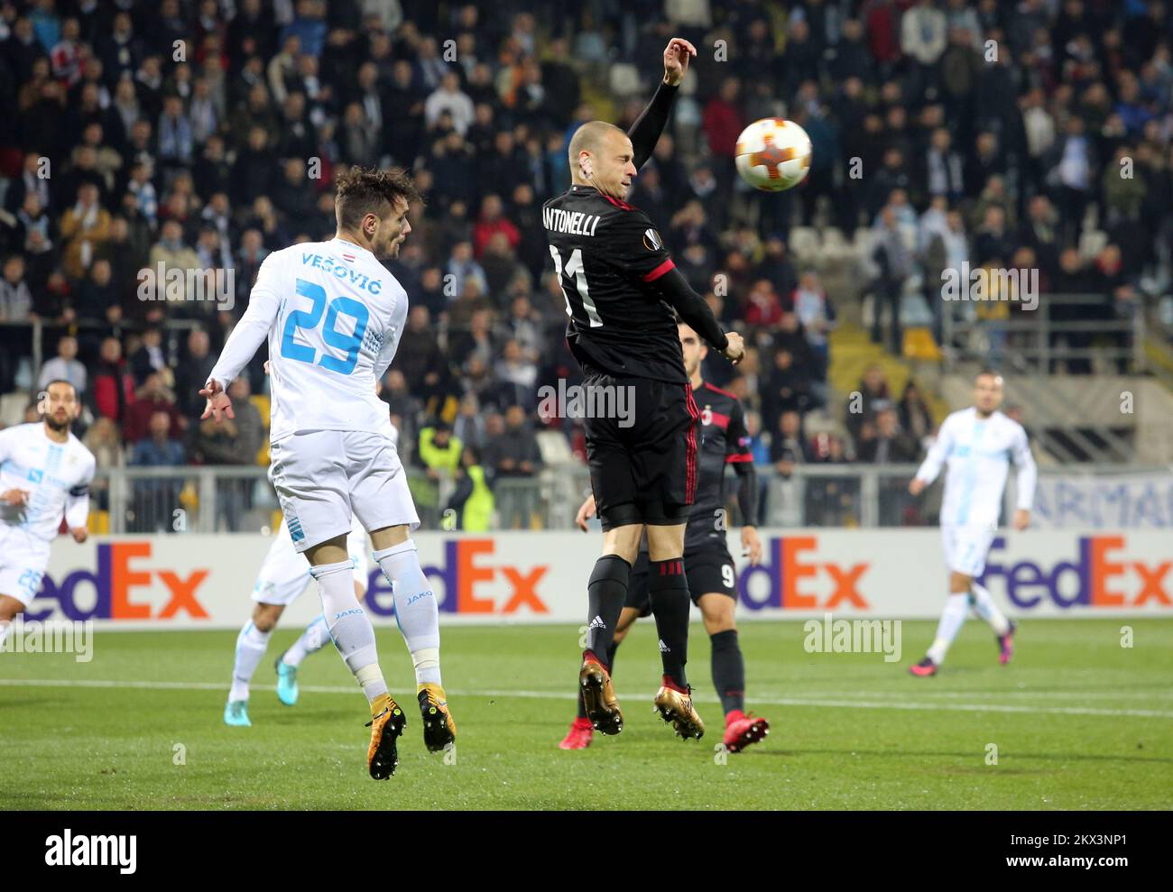 07.12.2017., Rijeka, Croatia - UEFA Europa league, group D, round 6 ...