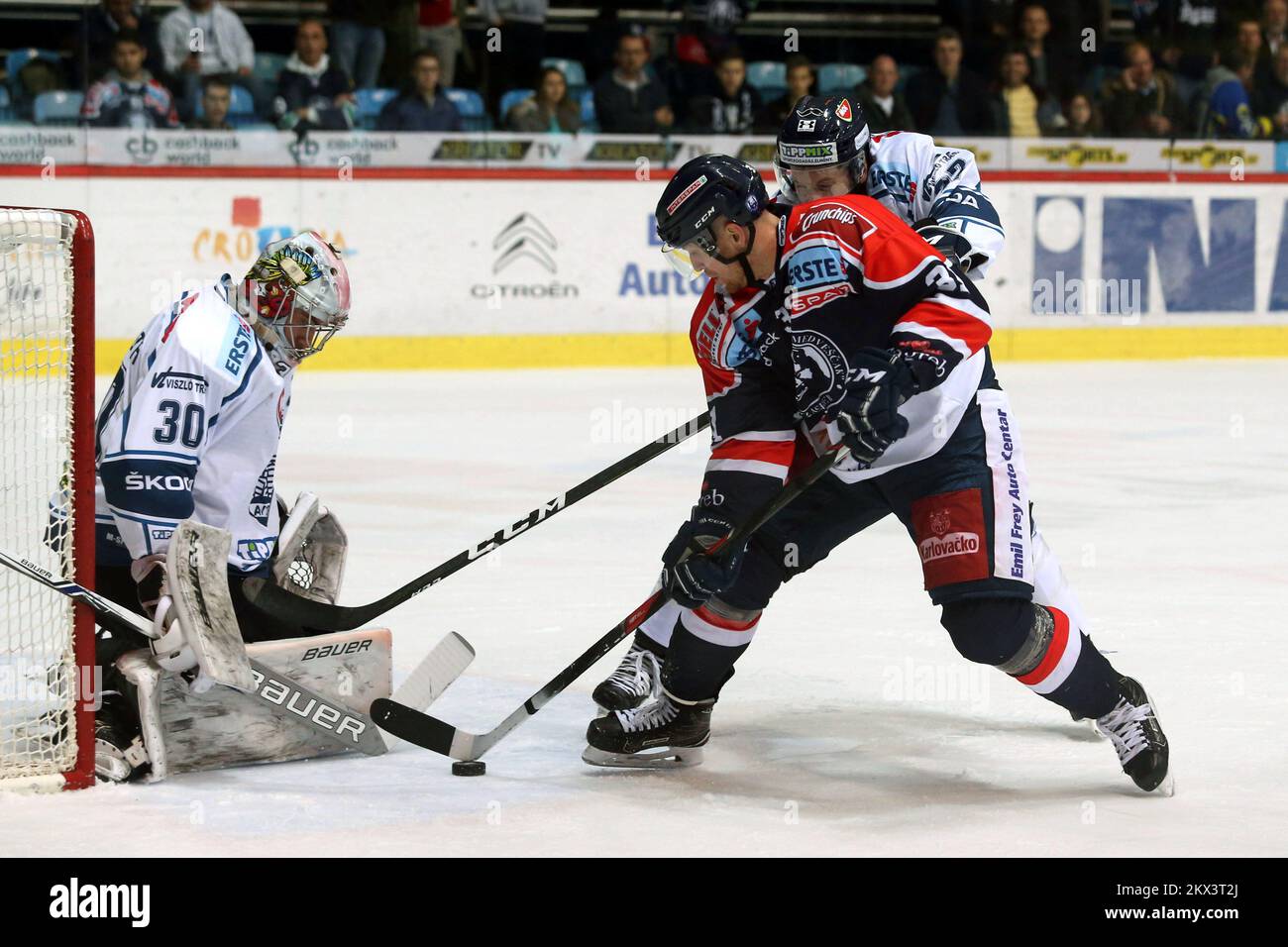 12.12.2017., Zagreb, Croatia - EBEL league, round 26, KHL Medvescak ...