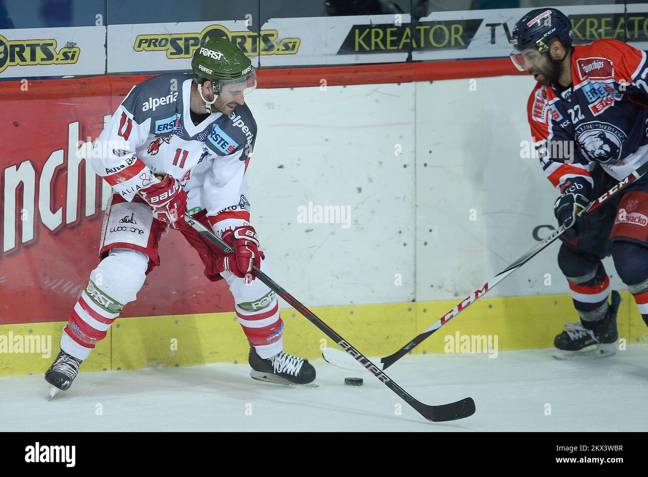 17.12.2017., Dom sportova, Zagreb, Croatia - EBEL league, 28th round ...