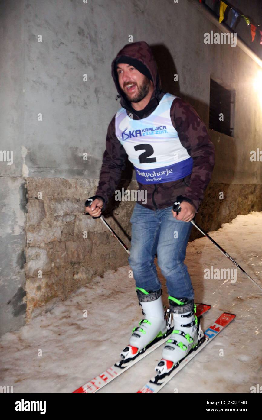23.12.2017., Iz island, Croatia - A spectacular race on real snow was ...