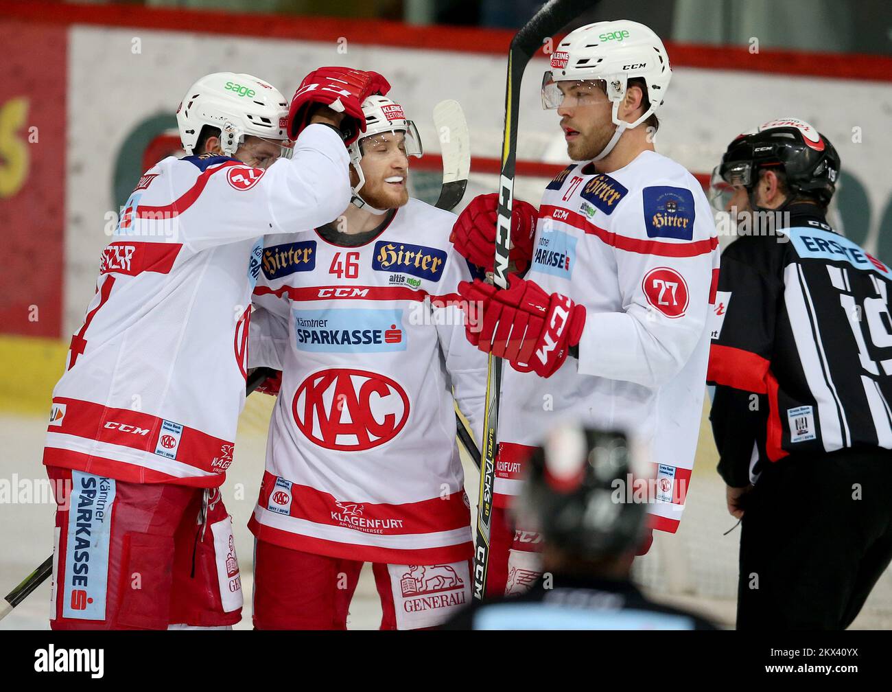 30.12.2017., Zagreb, Croatia - EBEL League, round 33, KHL Medvescak ...