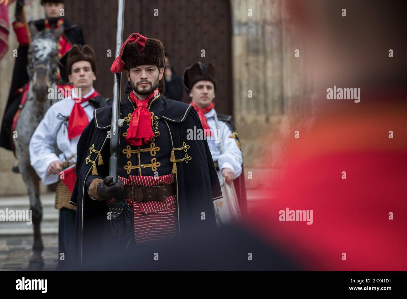 01.01.2018., Zagreb,Croatia - Academia Cravatica and Zagreb Tourist ...